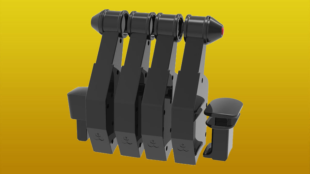 Honeycomb Throttle Pack - Airbus – Excalibur